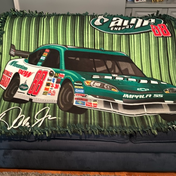Bedding | Dale Earnhardt Jr Tie Fleece Blanket 88 Mountain Dew Chevy ...